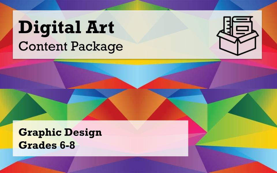 Graphic Design grades 6-8 | INFOhio Open Space