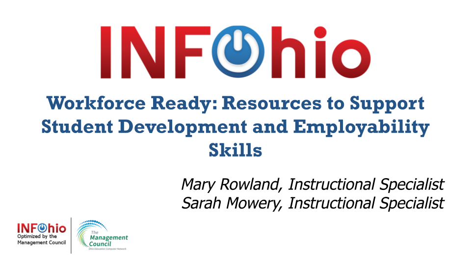 OETC 2024: Workforce Ready: Resources to Support Employability Skills ...